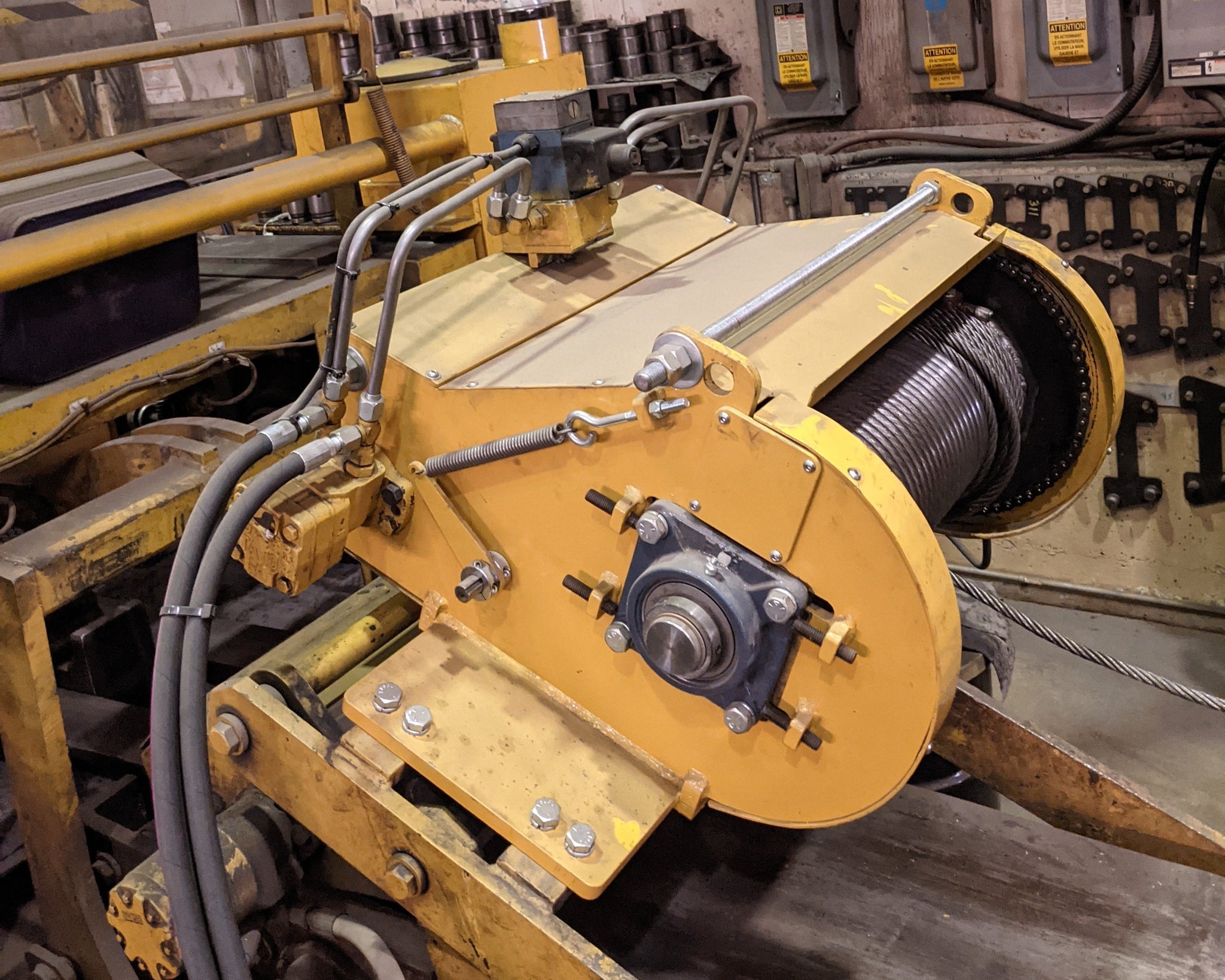 Treuil hydraulique Capital Winch Surmesure